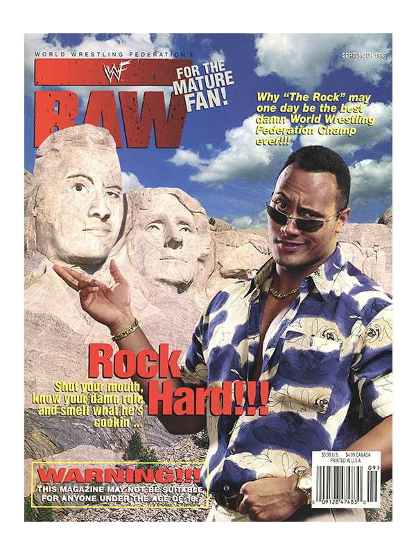Jim Cornette: WWF RAW Magazine - September 1998