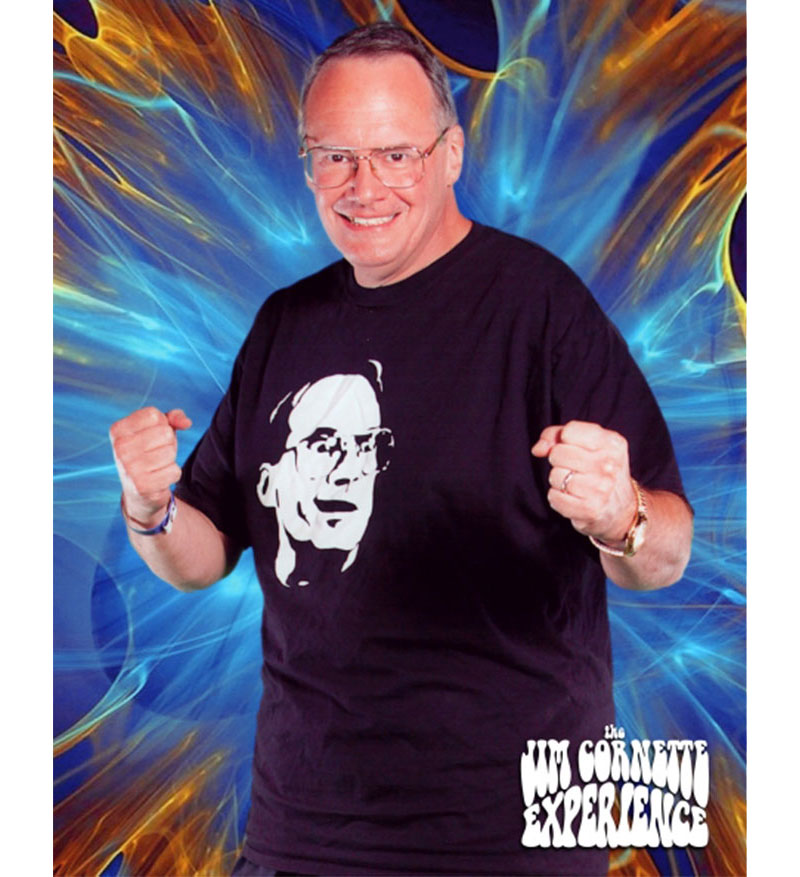 Jim Cornette: 8x10 Photo (Psychedelic)