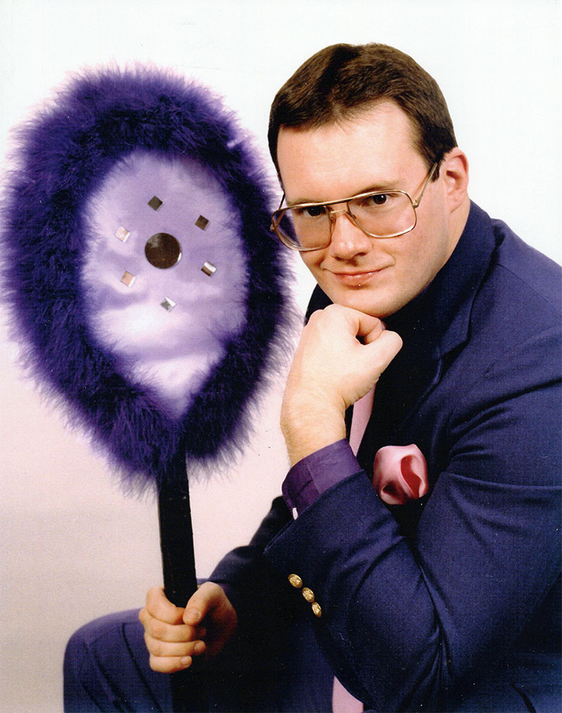 Jim Cornette: 8x10 Photo (Purple)