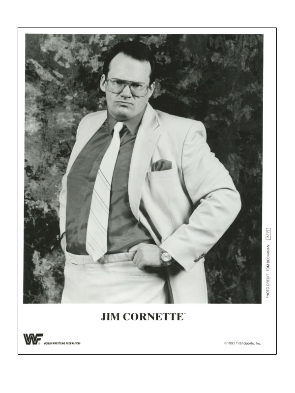 Jim Cornette: Jim Cornette 1993 WWF Publicity Photo