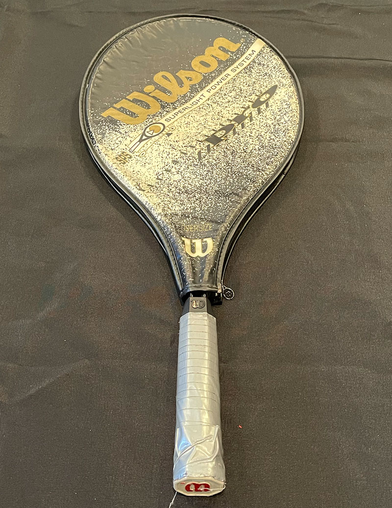 Jim Cornette: Black & Grey Wilson Racket